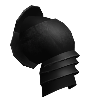 Black Vykes Fingerprint Left Pauldron - Roblox