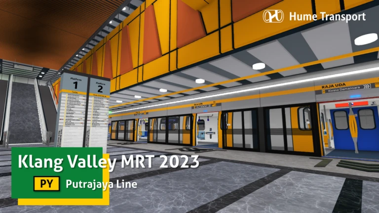Klang Valley MRT 2023: Linhas Kajang e Putrajaya - Roblox