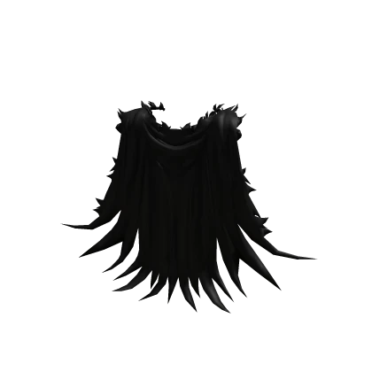 Black Ripped Guts Cape | Roblox Item - Rolimon's