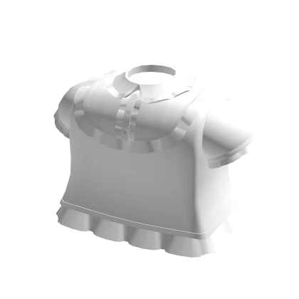 sweet white ruffle collar blouse | Roblox Item - Rolimon's