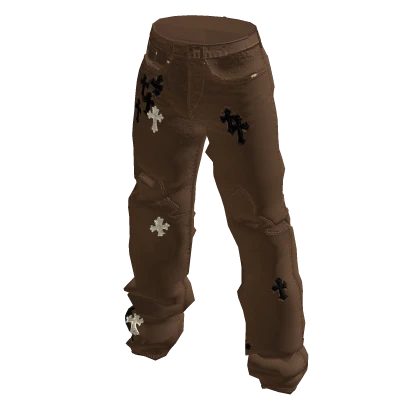 burlap pants rust