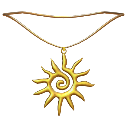 Sun Necklace - Roblox