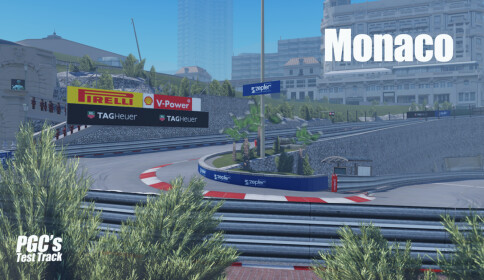 (Atualização do Mónaco) Pistas de Teste do PGC - Roblox