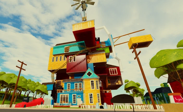 Hello Neighbor jogo completo NOVA ATUALIZAÇÃO - Roblox