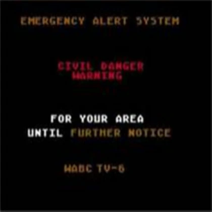 EAS: Civil Danger Warning
