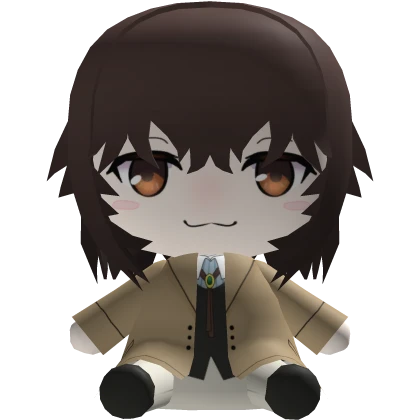 Dazai Plushie Left Shoulder Cute Plush BSD | Roblox Item - Rolimon's