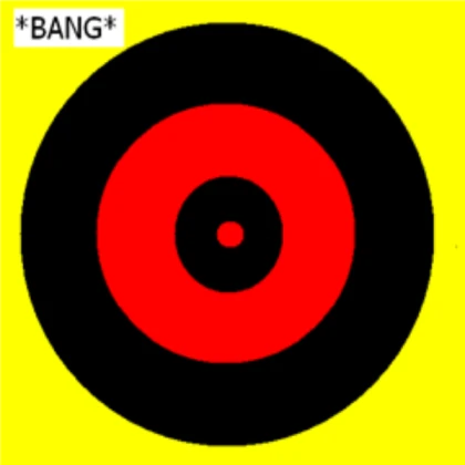 SHOOTING RANGE TARGET