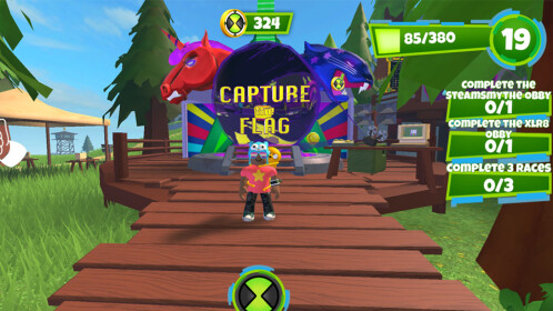 Ben 10 Bayrağı Ele Geçir - Roblox