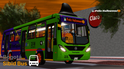 Bogotá Sibid Bus 李 慄‍♂️ ¡FELIZ HALLOWEEN! - Roblox