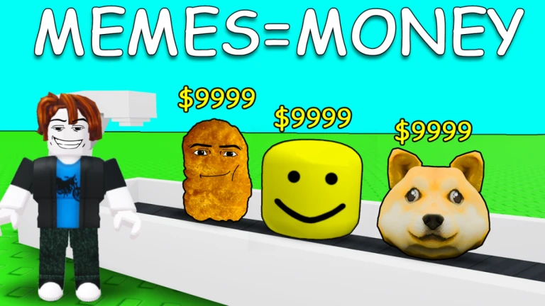 [藍] Tycoon da Fábrica de Meme - Roblox