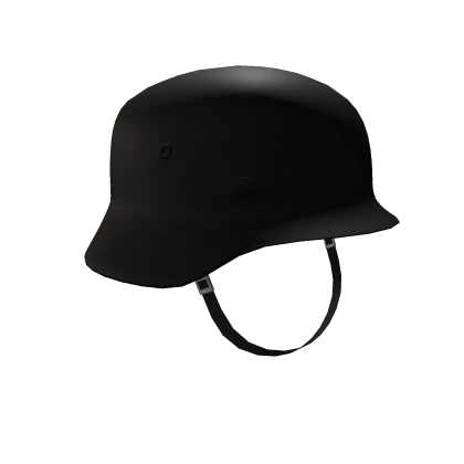 Black German M35 Stahlhelm ww2 helmet | Roblox Item - Rolimon's