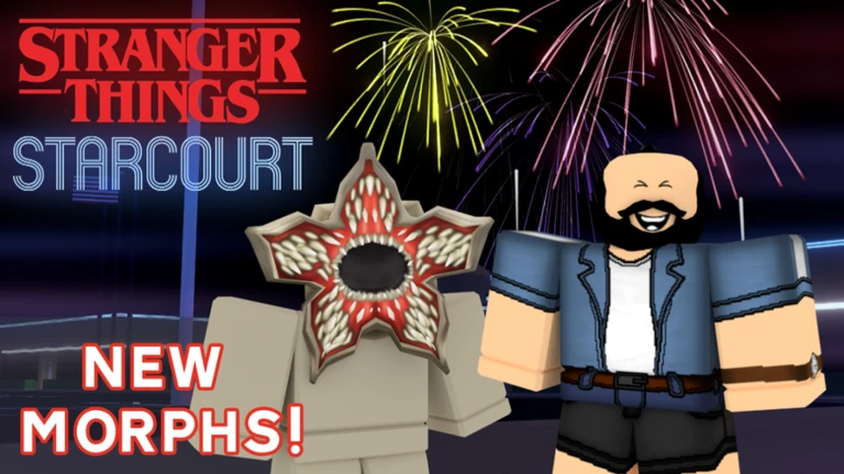 텔레케네시스 파워! Stranger Things Starcourt 몰 - Roblox