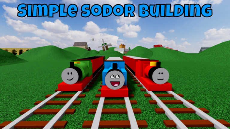 (Navidad) Construcción de Sodor simple - Roblox