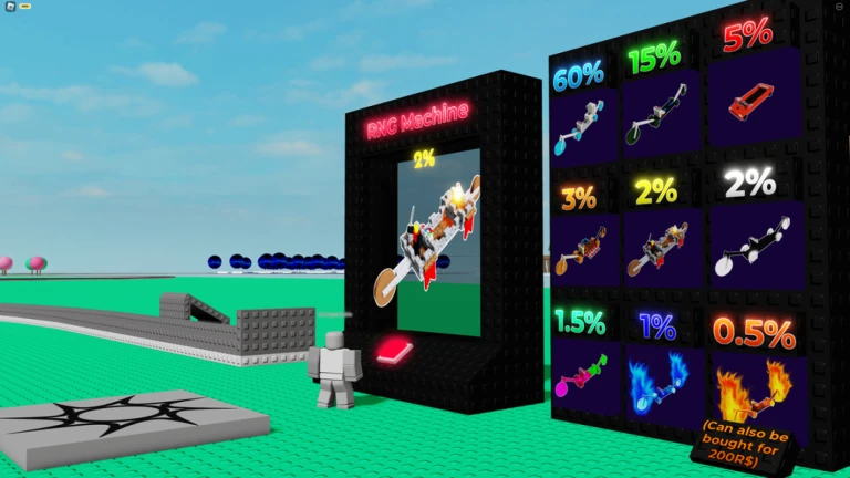 Tren RNG (COMIDA) - Roblox