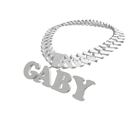 gaby chain necklace ꒱ | Roblox Item - Rolimon's