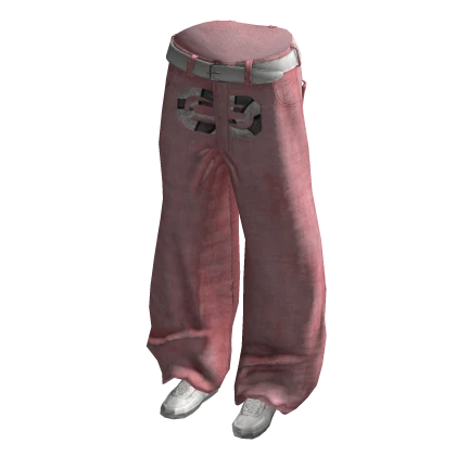 Y2K Backlash Baggy Pants – Pink | Roblox Item - Rolimon's