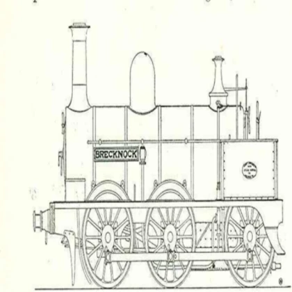 Steam Engine Decal