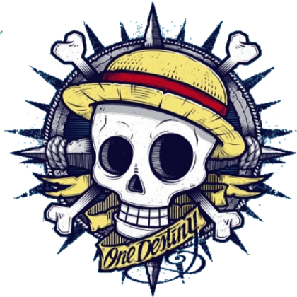 One destiny [one piece decal logo]
