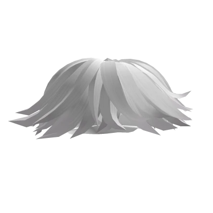 White Messy Front Swoop Hair | Roblox Item - Rolimon's