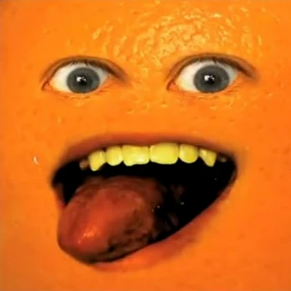 Annoying orange Face