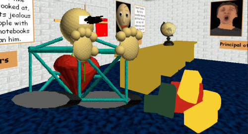 [5M] Básicos de Baldi - Juega como Baldi - Roblox