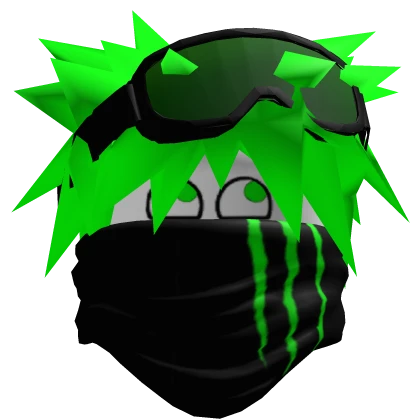 Dashie with Green Hair Mask | Roblox Item - Rolimon's