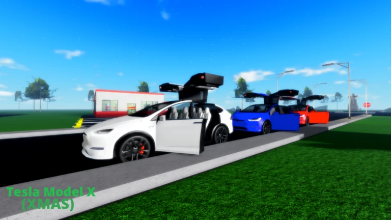 Tesla Model X (Yıldönümü!) - Roblox