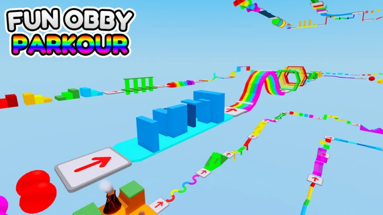 Fun Obby Parkour 525 Stages! - Roblox