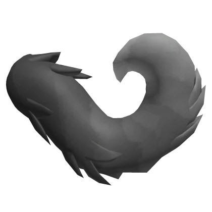 Large Long Protogen Tail (gray) | Roblox Item - Rolimon's
