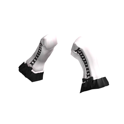 laced ruffle pink & black sleeves ♡ | Roblox Item - Rolimon's