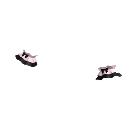 black / pink french chic cute egl ruffle cuffs | Roblox Item - Rolimon's