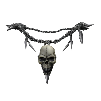 Spikey emo skull chain 1.0 | Roblox Item - Rolimon's
