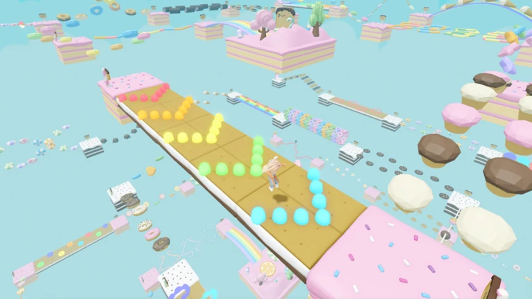 Candy World Obby Easy 690 etapas [ ¡Mascotas!] - Roblox