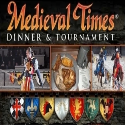 Medieval Times Group Sign
