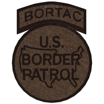 U.S. Border Patrol BORTAC Shoulder Patch | Roblox Item - Rolimon's