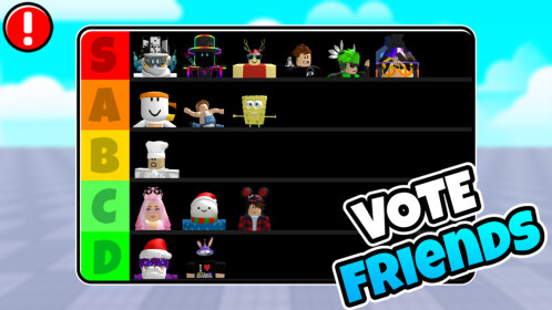 Friends Tier List - Roblox