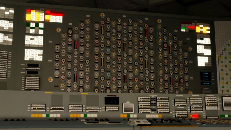 체르노빌 원자력 발전소 4번 제어실 - Roblox