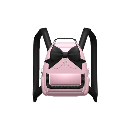 3.0 pink black jirai kei kawaii cute goth backpack | Roblox Item ...