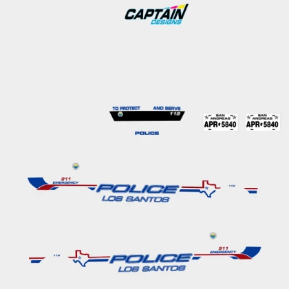 11 CROWN VIC SAPD LIVERY