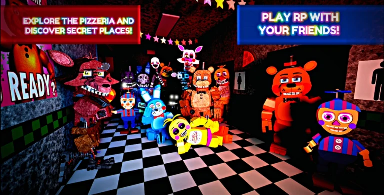 FNaF 2 RP: A Nova Pizza de Freddy Fazbear - Roblox