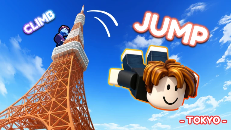 輪Climb and Jump Tower[ Tokyo Tower] - Roblox