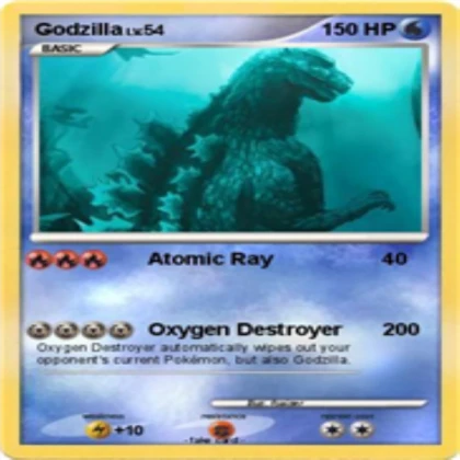 Godzilla [Pokemon Card]