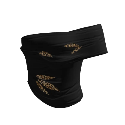 Y2K ☆ Slashed Tube Top – Black | Roblox Item - Rolimon's