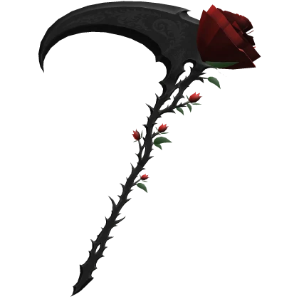 Red Rose Scythe | Roblox Item - Rolimon's