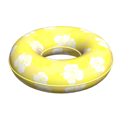 Yellow Summer Hibiscus Floaty 🌺 | Roblox Item - Rolimon's