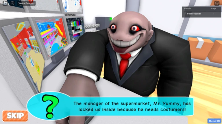 HALLOWEEN!] ¡EL SUPERMERCADO DE MR YUMMY! (OBBY) - Roblox