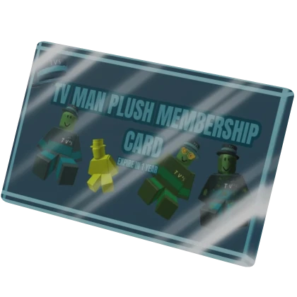 Tvman's MemberShipCard | Roblox Item - Rolimon's