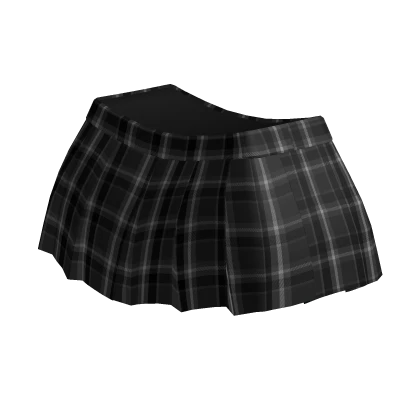 [1.0 R6]Black Checkered Skirt (Longer) | Roblox Item - Rolimon's