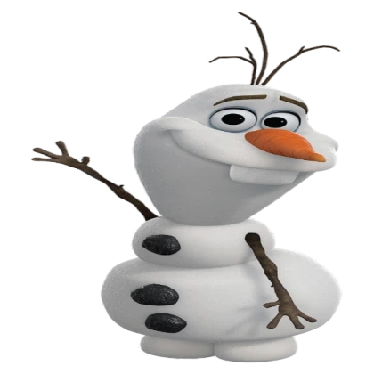 Frozen - Olaf - Transparent
