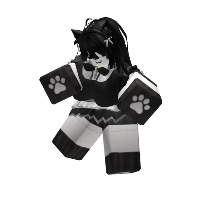 Cat Maid Girl Companion (R6) | Roblox Item - Rolimon's